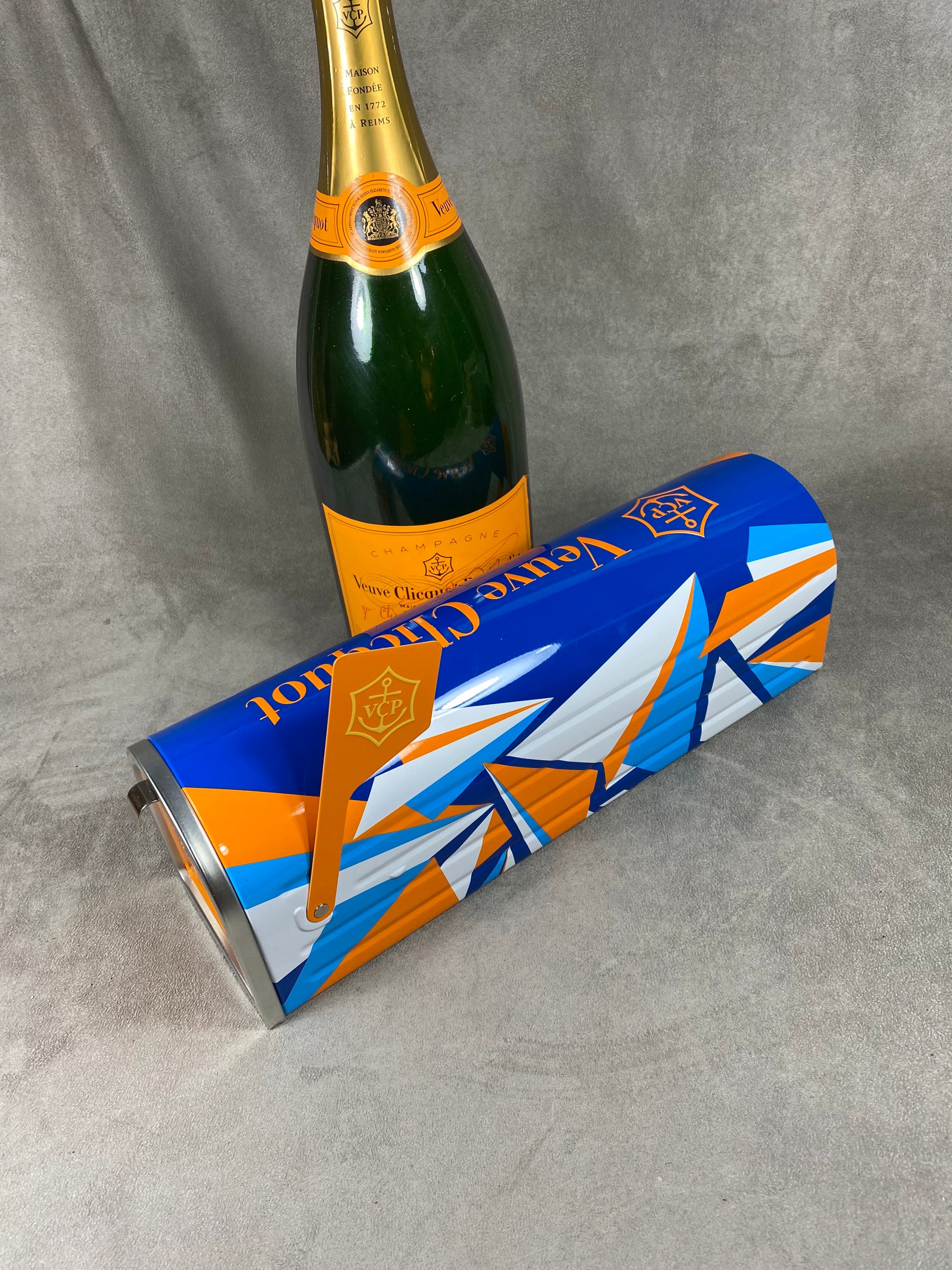 Veuve Clicquot Metal Box Shaped Letter US for Bottle of - Etsy