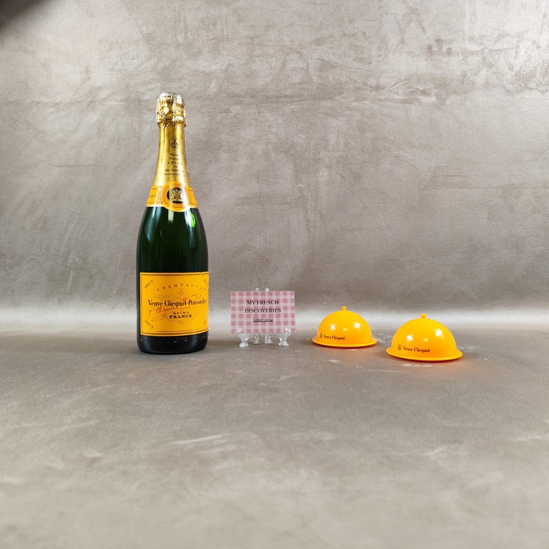 Set of 2 Veuve Clicquot Mini Butter Dishes in Plastic – Champagne ...