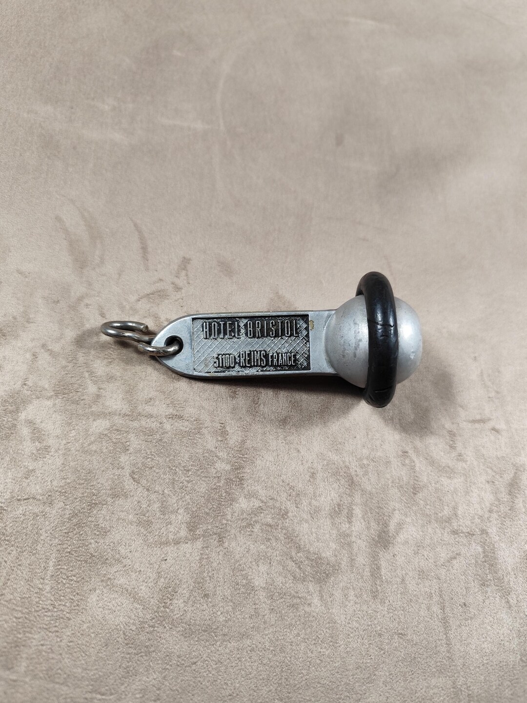 RARE Metal Keychain, Hôtel Bristol Reims Champagne, Made in France ...