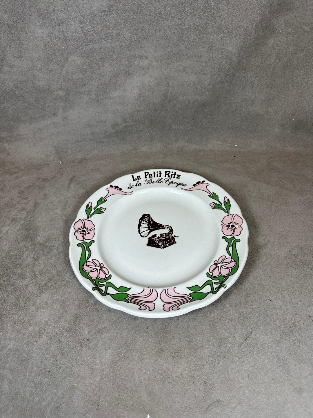 RARE Beautiful Plate Le Petit Ritz De La Belle Epoque Made in France ...