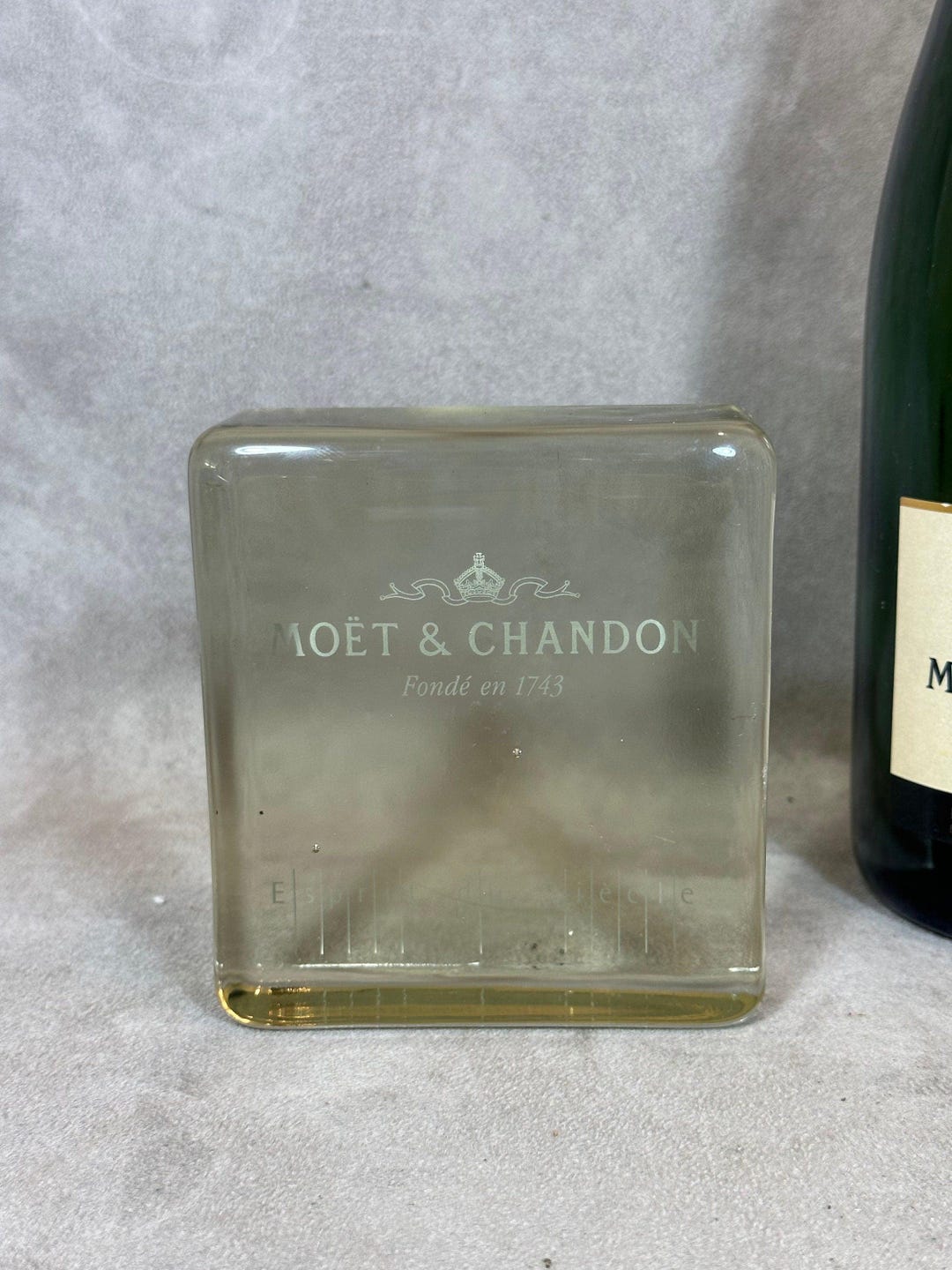 RARE Press Paper Glass Decoration by Waltersperger for Champagne Moet ...