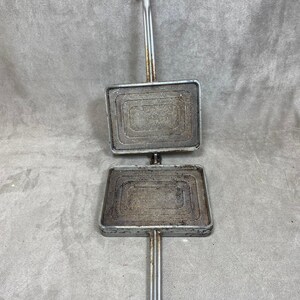 Double Toaster and Waffle Maker SEFAMA 1 Cast Aluminium Plates With ...