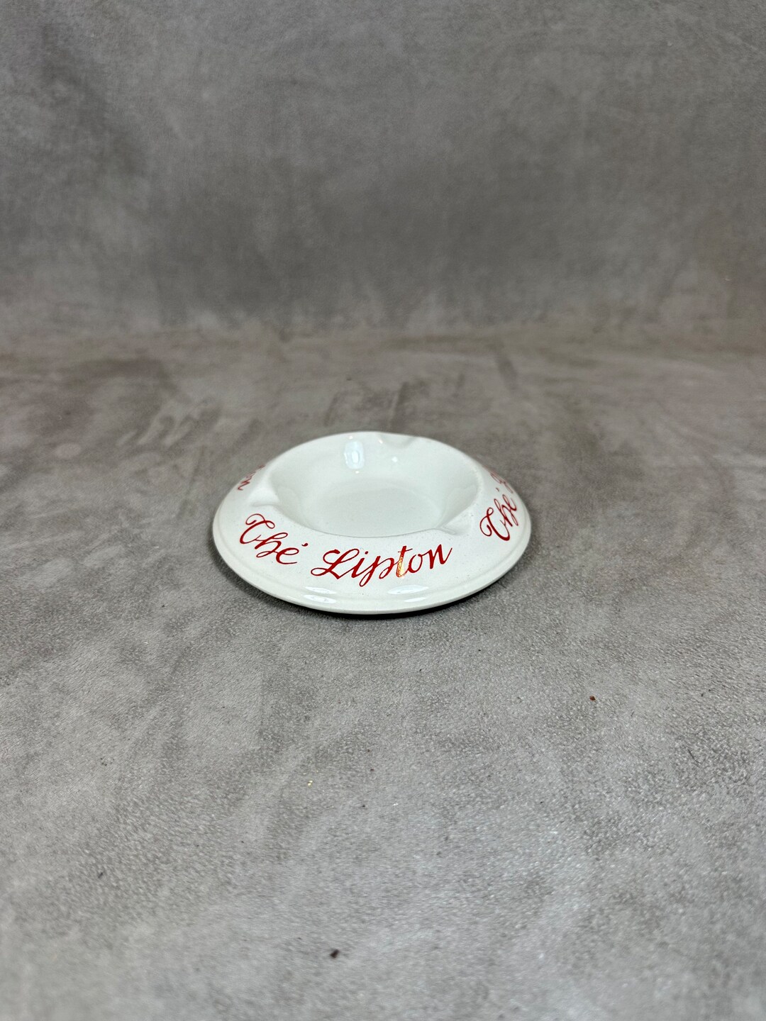Thé Lipton Lipton Tea Ceramic Ashtray by Moulin Des Loups Vintage Made ...