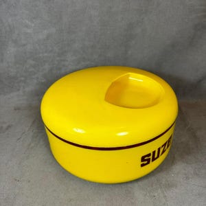 RARE Suze Yellow Plastic Ice Bucket Vintage 1970 - Etsy