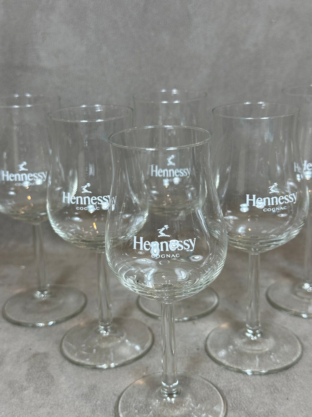 Set of 6 Glasses Hennessy Vintage Made in France - Etsy Australia