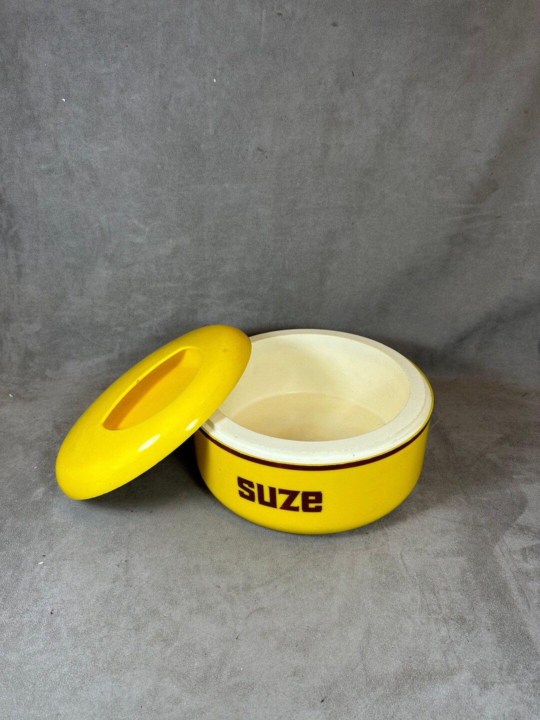 RARE Suze Yellow Plastic Ice Bucket Vintage 1970 - Etsy