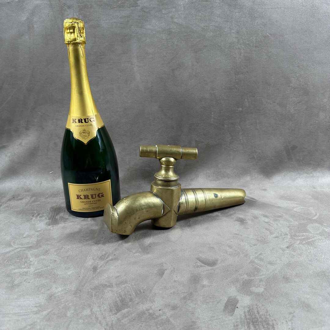 RARE Champagne Barrel Tap in Brass, Made in France, Vintage 1900 - Etsy