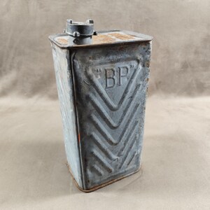 BP Jerrycan Gasoline Oil Tin Made in France Vintage 1950 - Etsy
