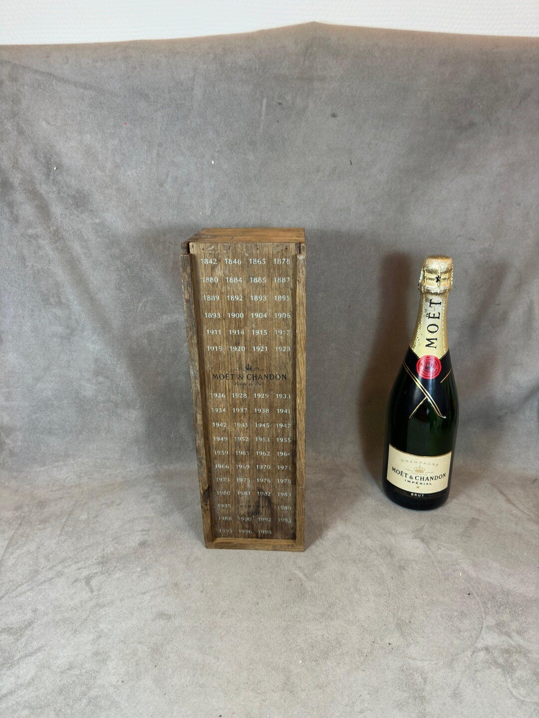Wooden Case for Champagne Bottles Moet&chandon Made in France 1980’s - Etsy