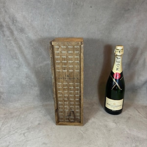 Wooden Case for Champagne Bottles Moet&chandon Made in France 1980’s - Etsy