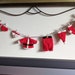Santa's Washing Line hand Knitted Christmas Garland - Etsy