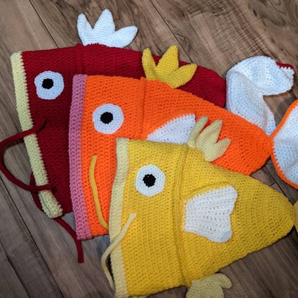 Crochet Fish Hat - Etsy