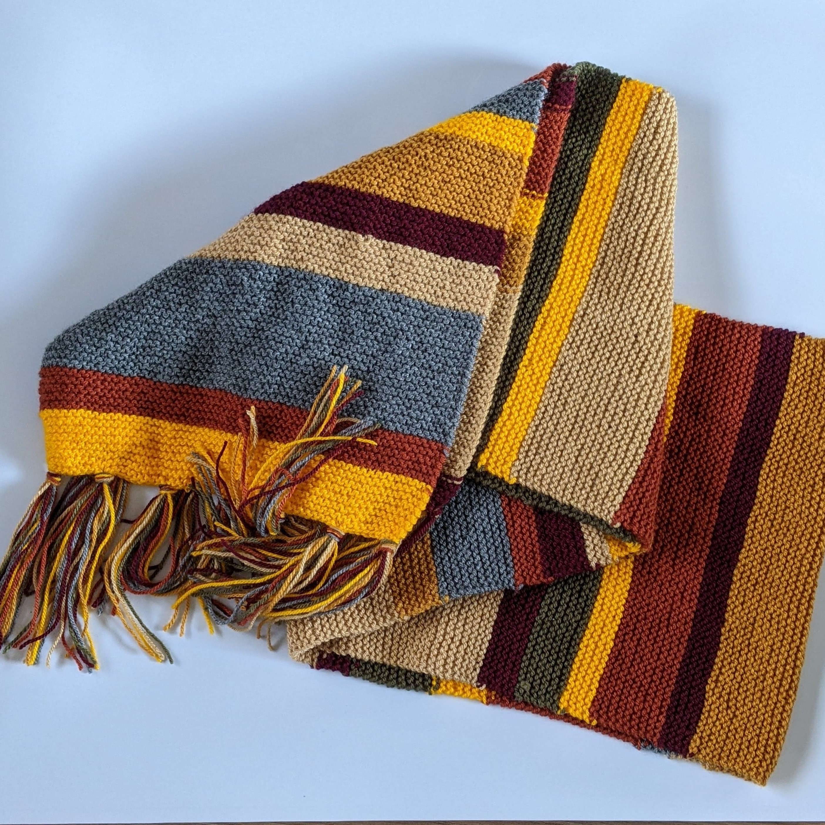 Dr Who Scarf fourth Doctor Scarf - Etsy
