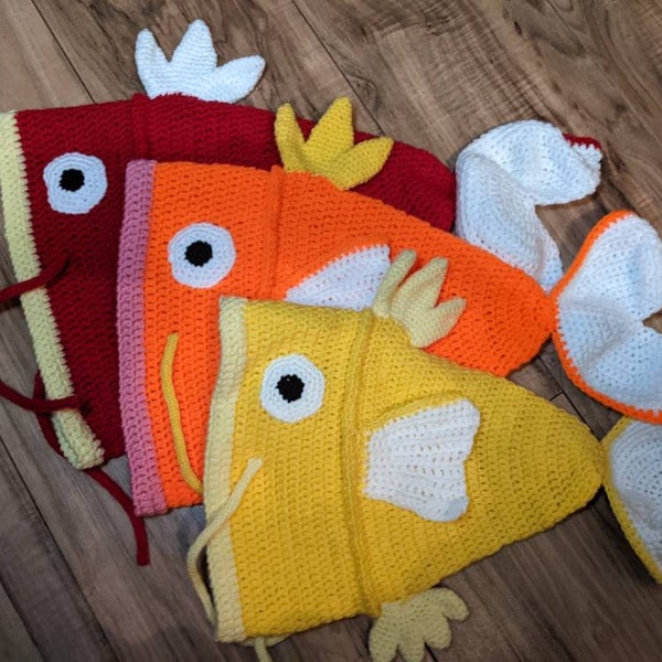 Crochet Fish Hat - Etsy