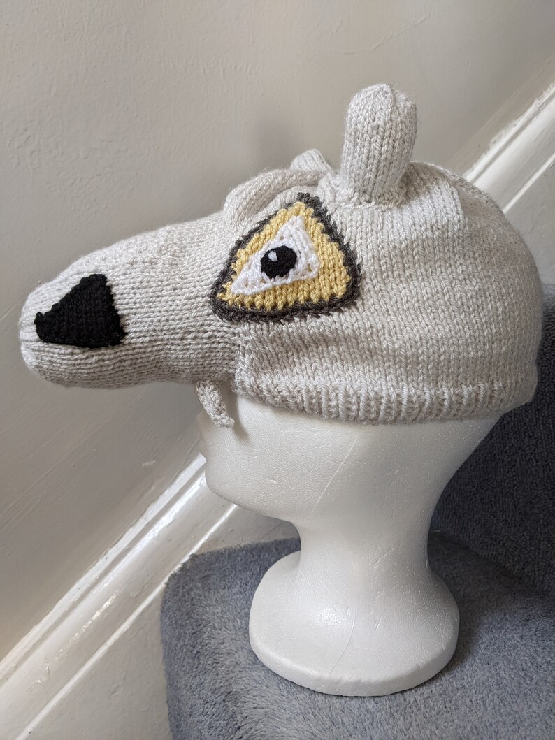 PDF Pattern Cubone Hat Knitting Pattern - Etsy