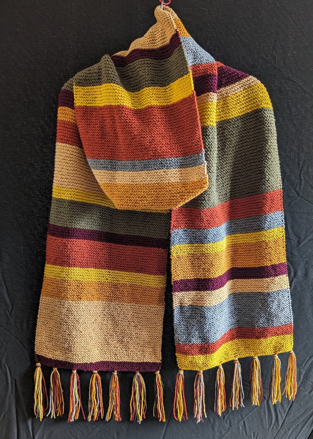 Dr Who Scarf (fourth Doctor Scarf) - Etsy