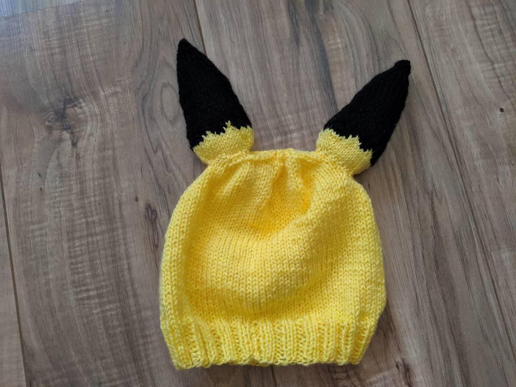 PDF Pattern - Pichu Hat Knitting Pattern - Etsy
