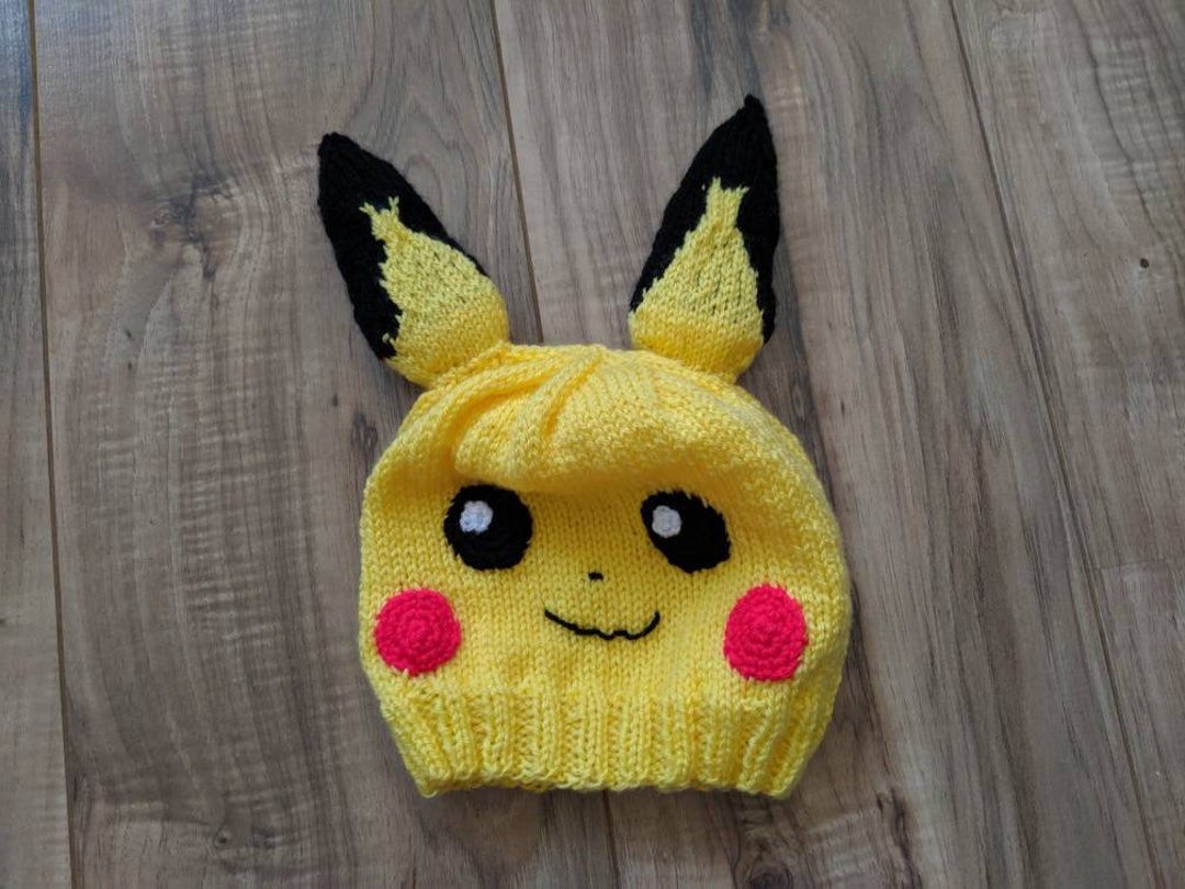 PDF Pattern - Pichu Hat Knitting Pattern - Etsy