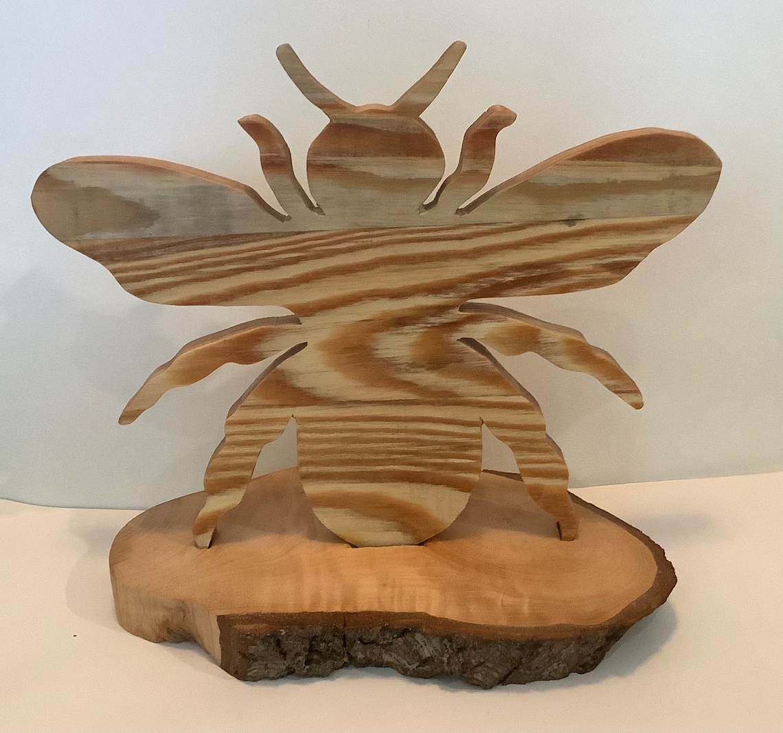 The Wooden Bee, Hand Crafted Out of Reclaimed and Recycled Wood, the ...