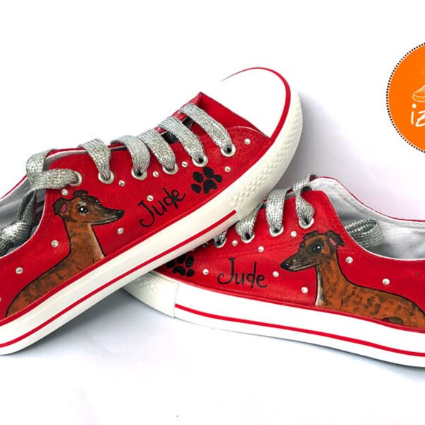 Greyhound Portrait - Etsy