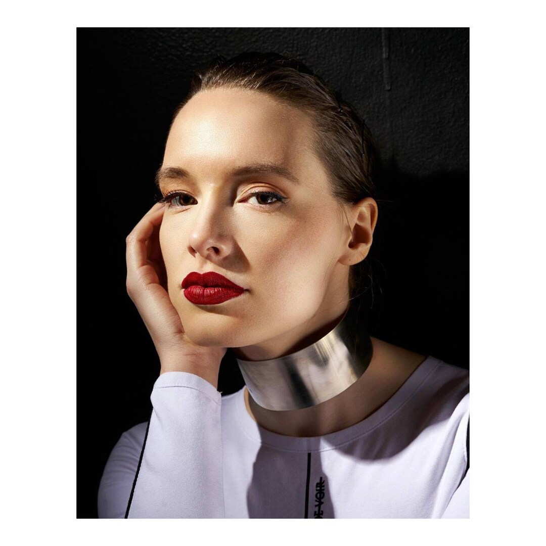 Silver Cuff Choker, Mettalic Collar, Wide Choker, Bold Necklace, 2 ...