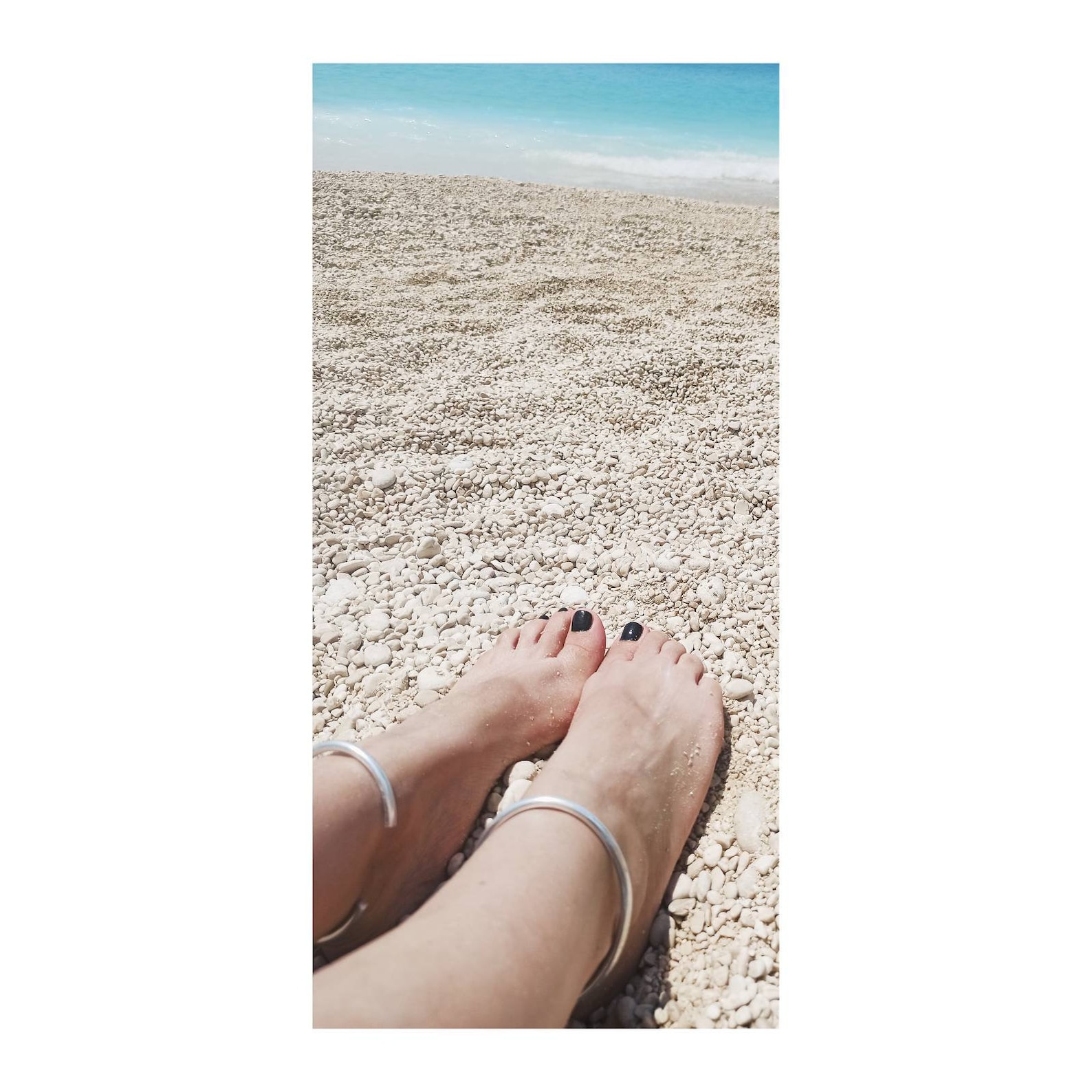 Minimal Metallic Anklets, Aluminum Ankle Rings, Adjustable, Lightweight ...