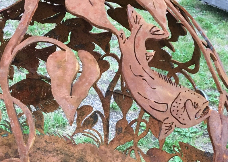 FISH FIREBALL Fire Pit Individually Designed, Created, and Hand Made - Etsy