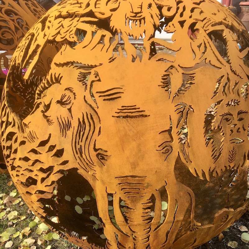 Tree of Life Fire Pit - Etsy