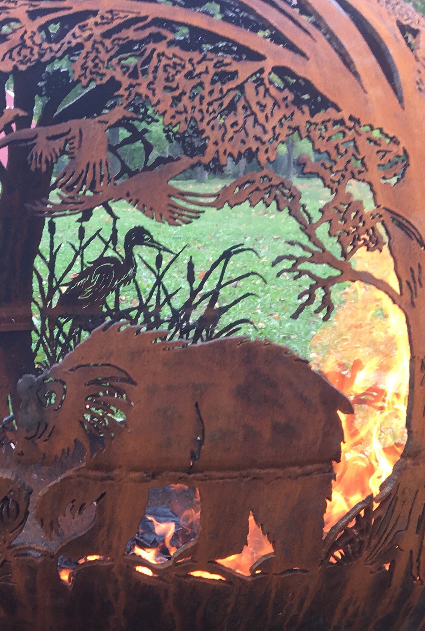 WILD FIREBALL Beau's Woods Fire Pit Fireball Firepits Individually ...