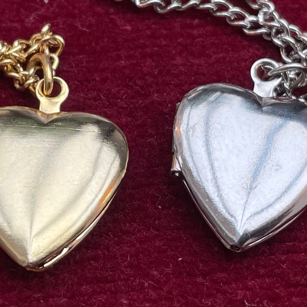 Vintage Heart Locket - Etsy