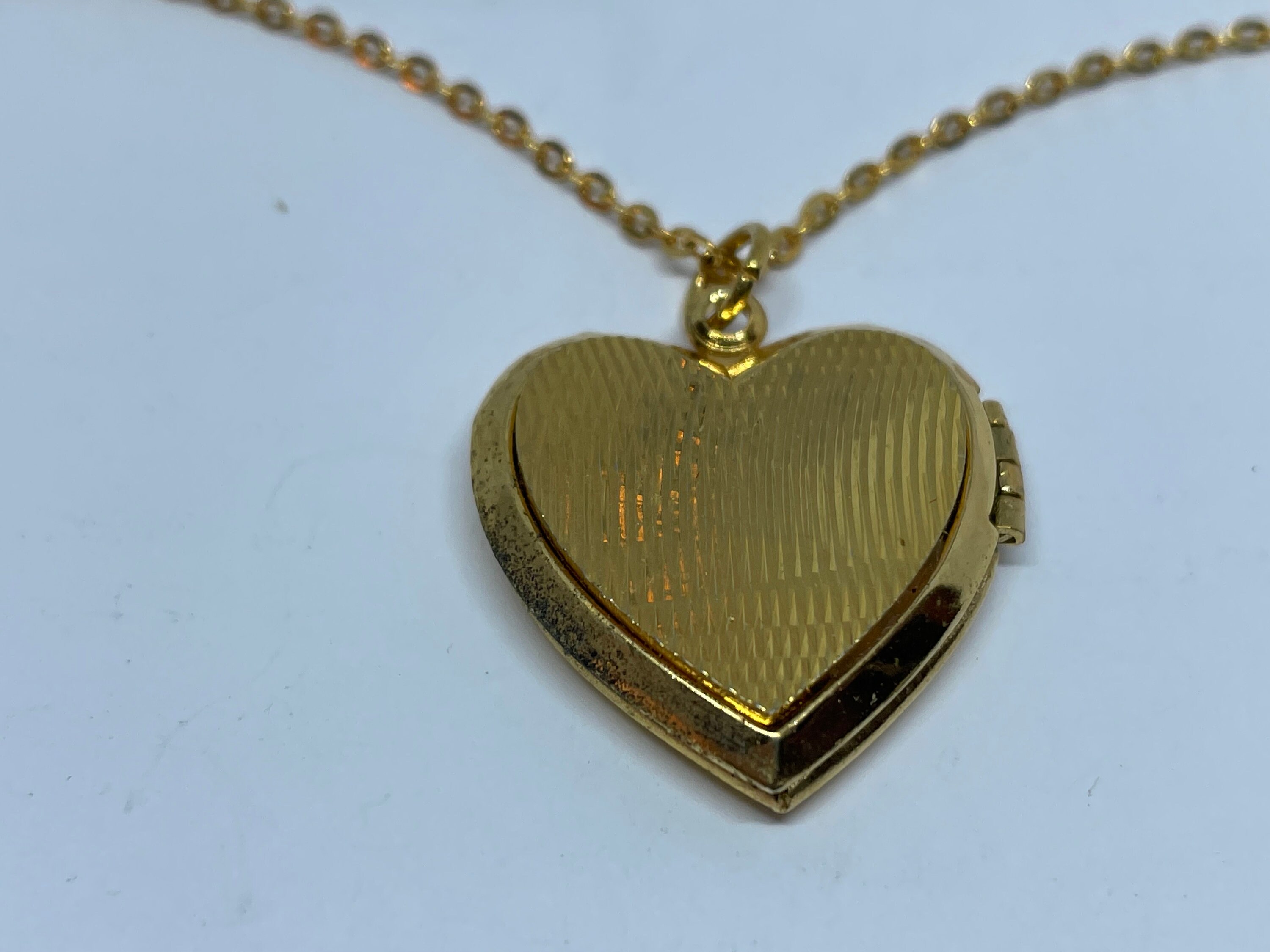 Vintage Heart Locket - Etsy