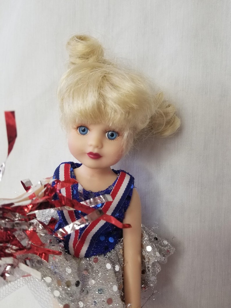 Cheerleader Doll Collectible Jointed Vinyl Doll 12 Inch Etsy