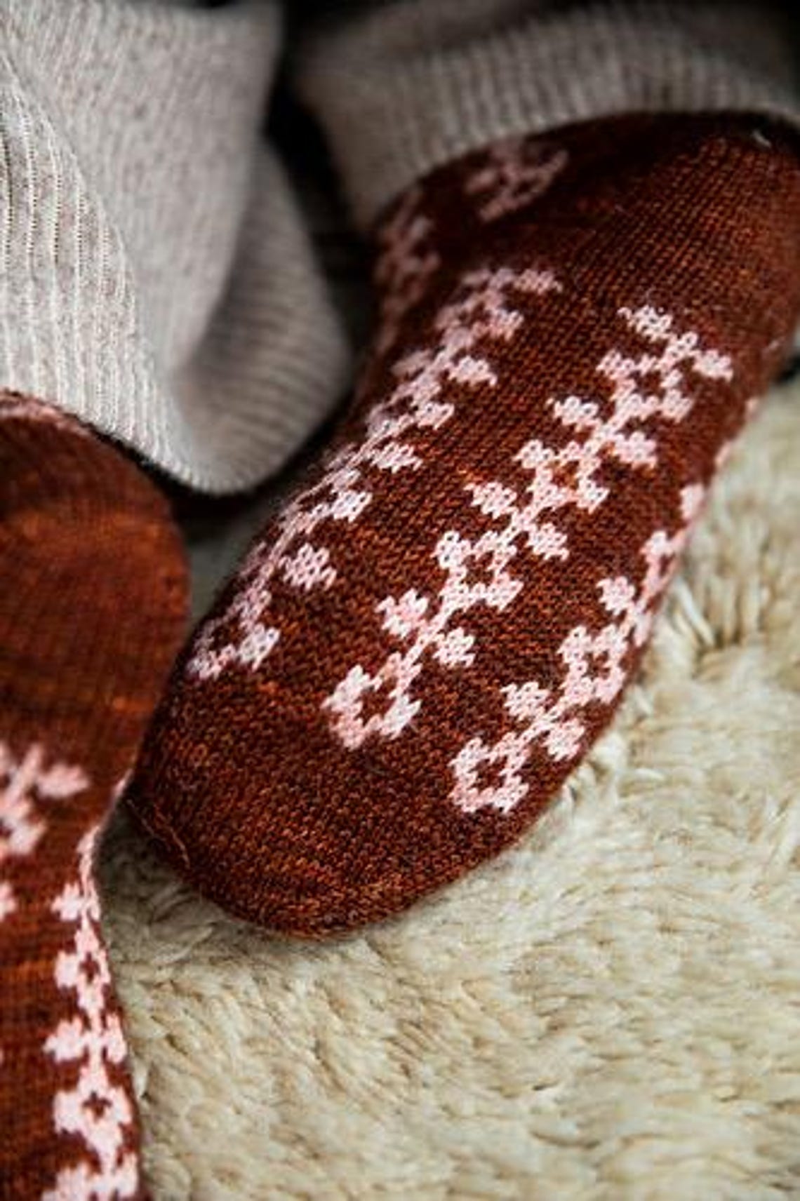 DIGITAL ITEM - Joyce Socks Knitting Pattern - Etsy