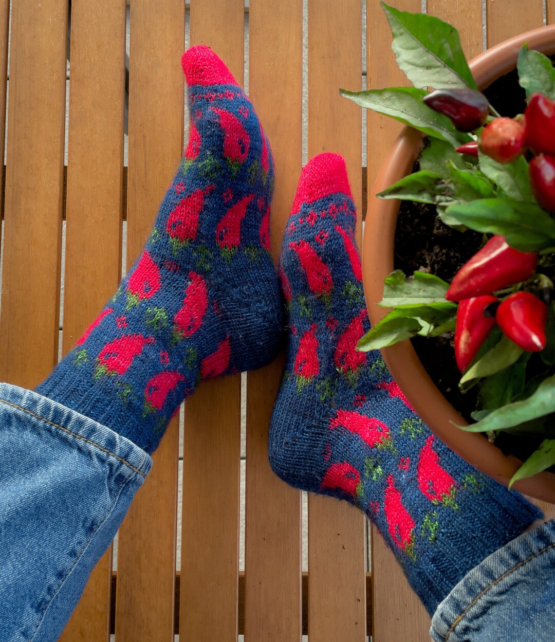 DIGITAL ITEM - Spicy Socks Knitting Pattern PDF - Etsy
