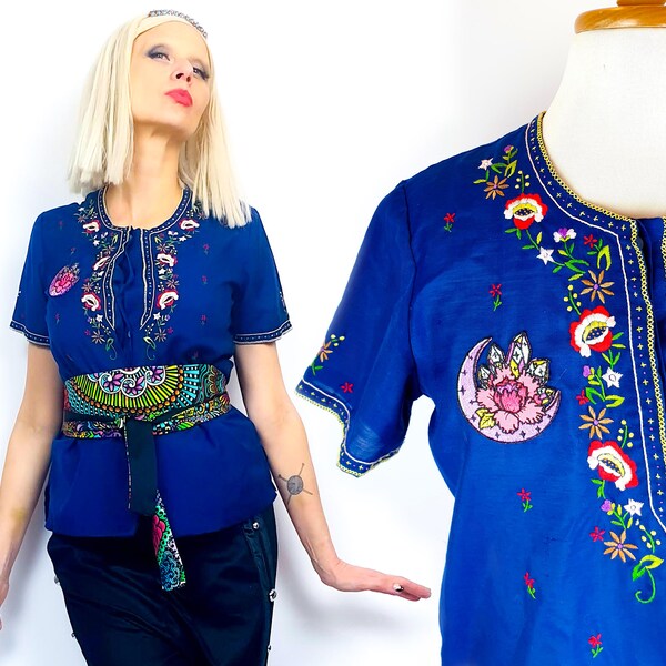 Upcycled Blouse - Etsy