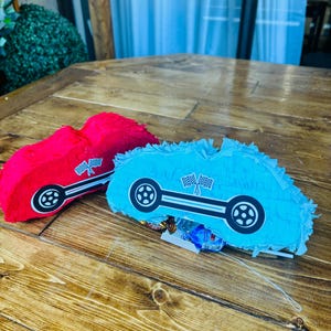 8 Mini Piñata Racing, Formula 1, the Cars Theme Personalized First ...