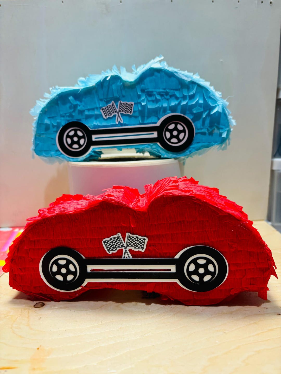 8 Mini Piñata Racing, Formula 1, the Cars Theme Personalized First ...
