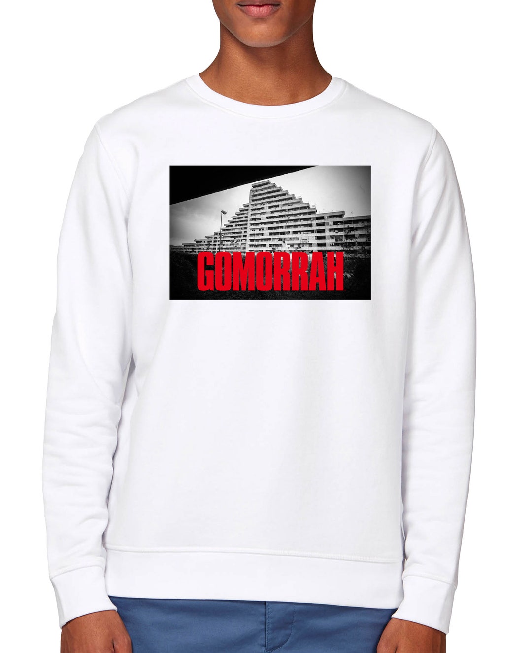 Official Gomorrah Tower Block Picture With Logo Adults White - Etsy