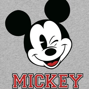 Mickey Mouse Wink Men's T-shirt - Etsy