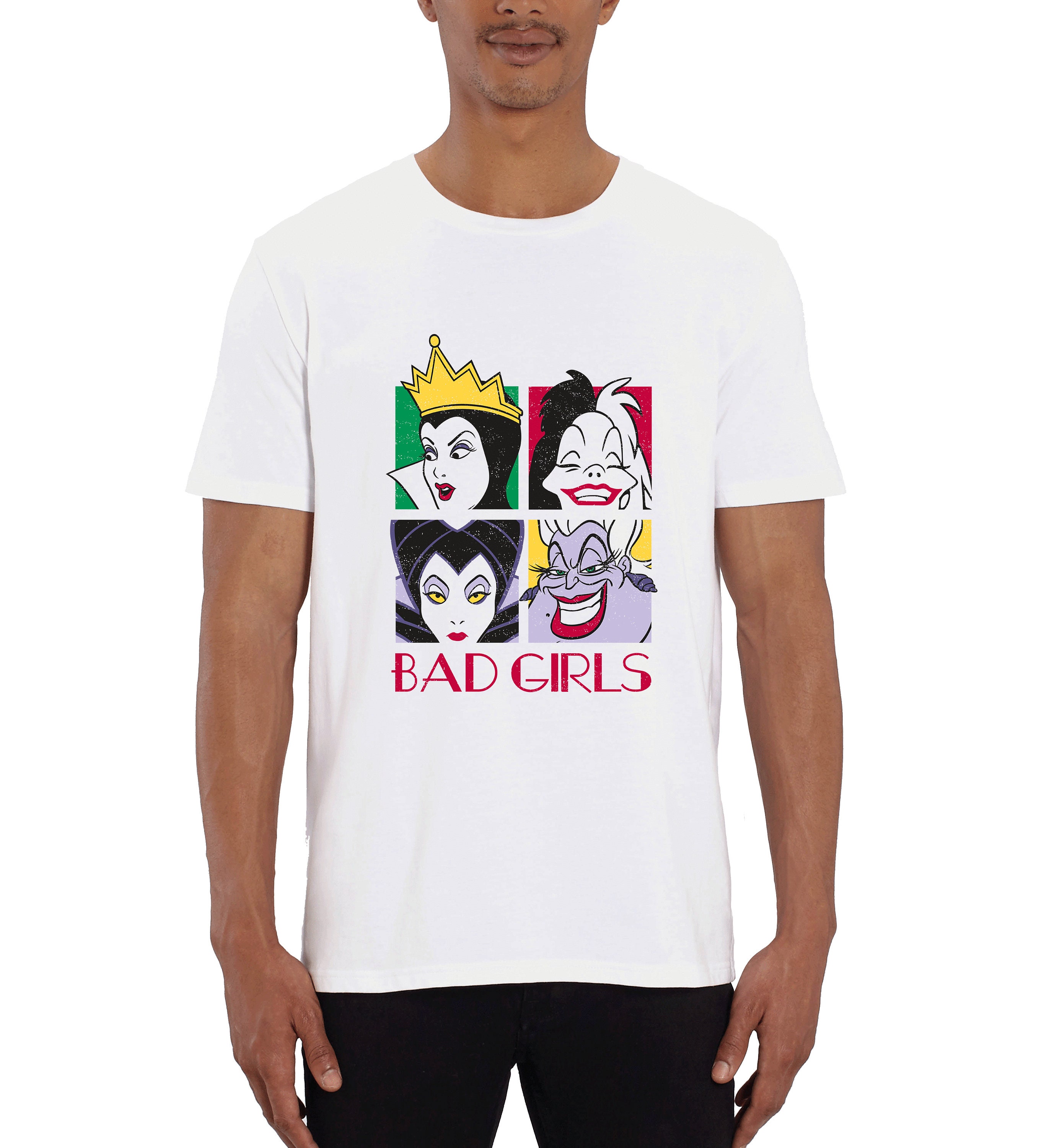 Disney's Bad Girls Men's White T-shirt - Etsy UK