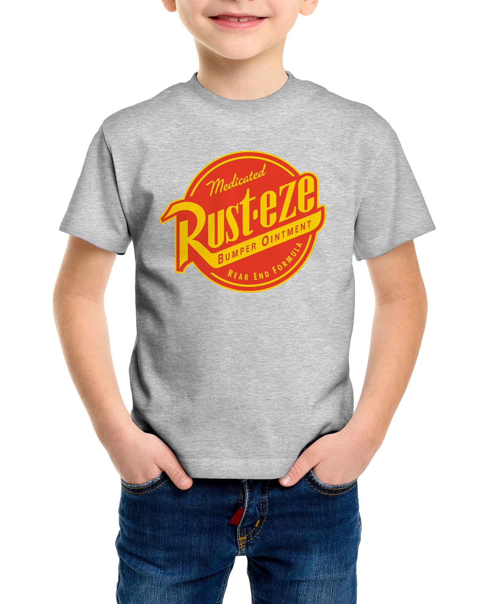 Disney Pixar Cars Rust-eze Logo Children's Unisex T-shirt - Etsy
