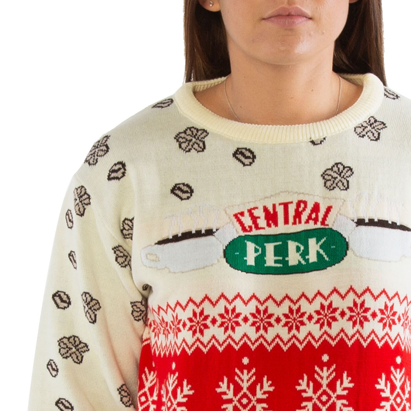 Friends Central Perk Cream Knitted Christmas Jumper - Etsy
