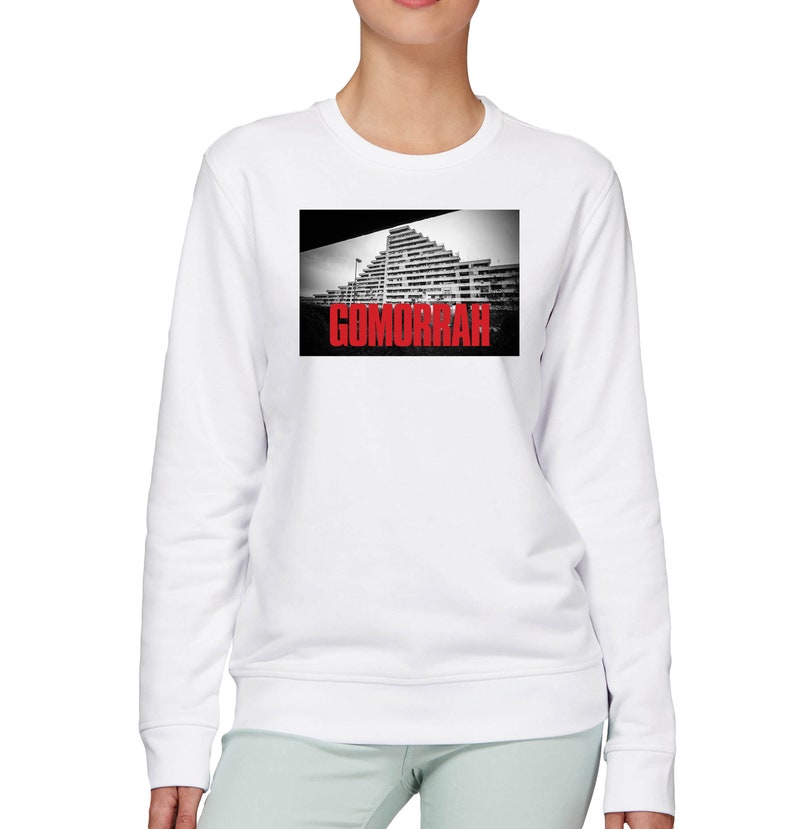 Official Gomorrah Tower Block Picture With Logo Adults White | Etsy