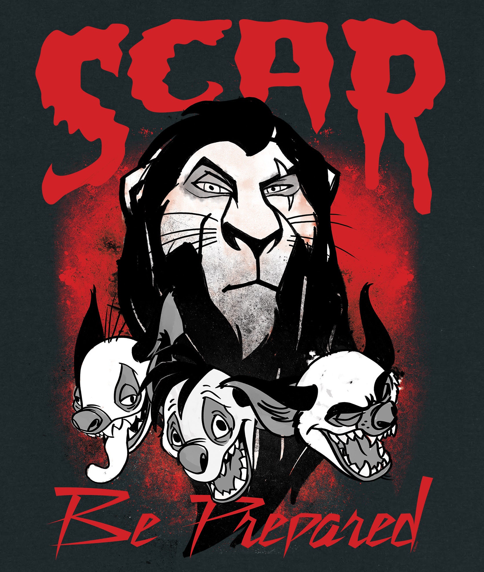 The Lion King Scar Be Prepared Adults Unisex Sweatshirt - Etsy UK