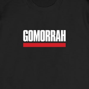 Official Gomorrah Classic Underlined Logo Men's Black - Etsy
