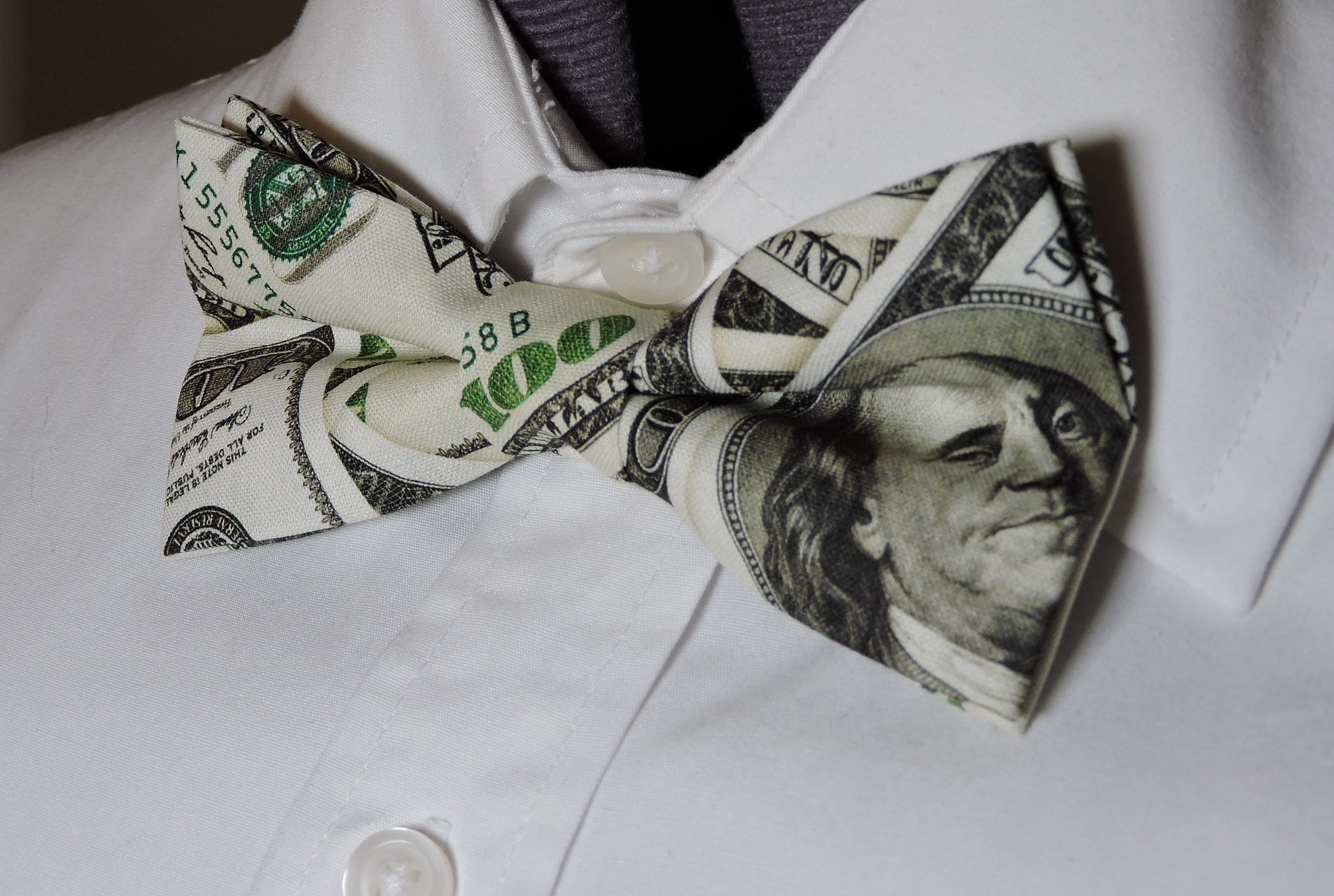 Money Bow Tie - Etsy