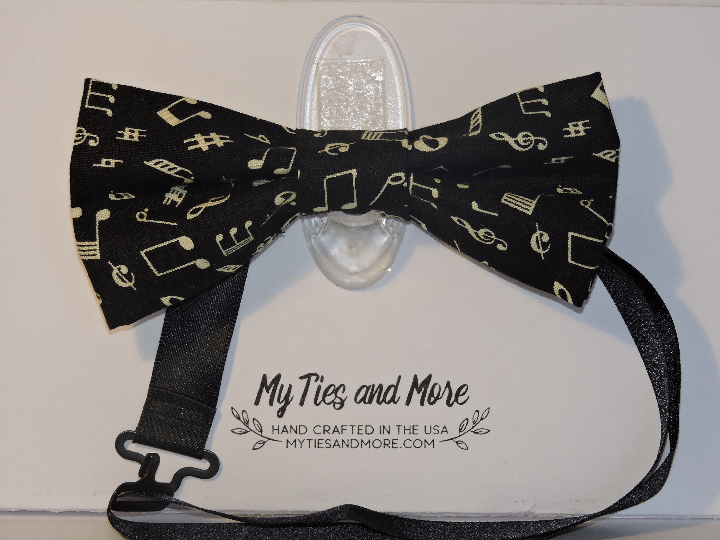 Music Note Bow Tie - Etsy