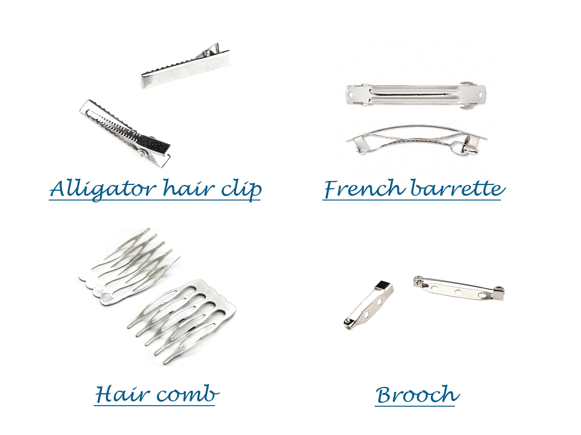 White Orchid Hair Clip Floral Barrette for Women Tropical - Etsy