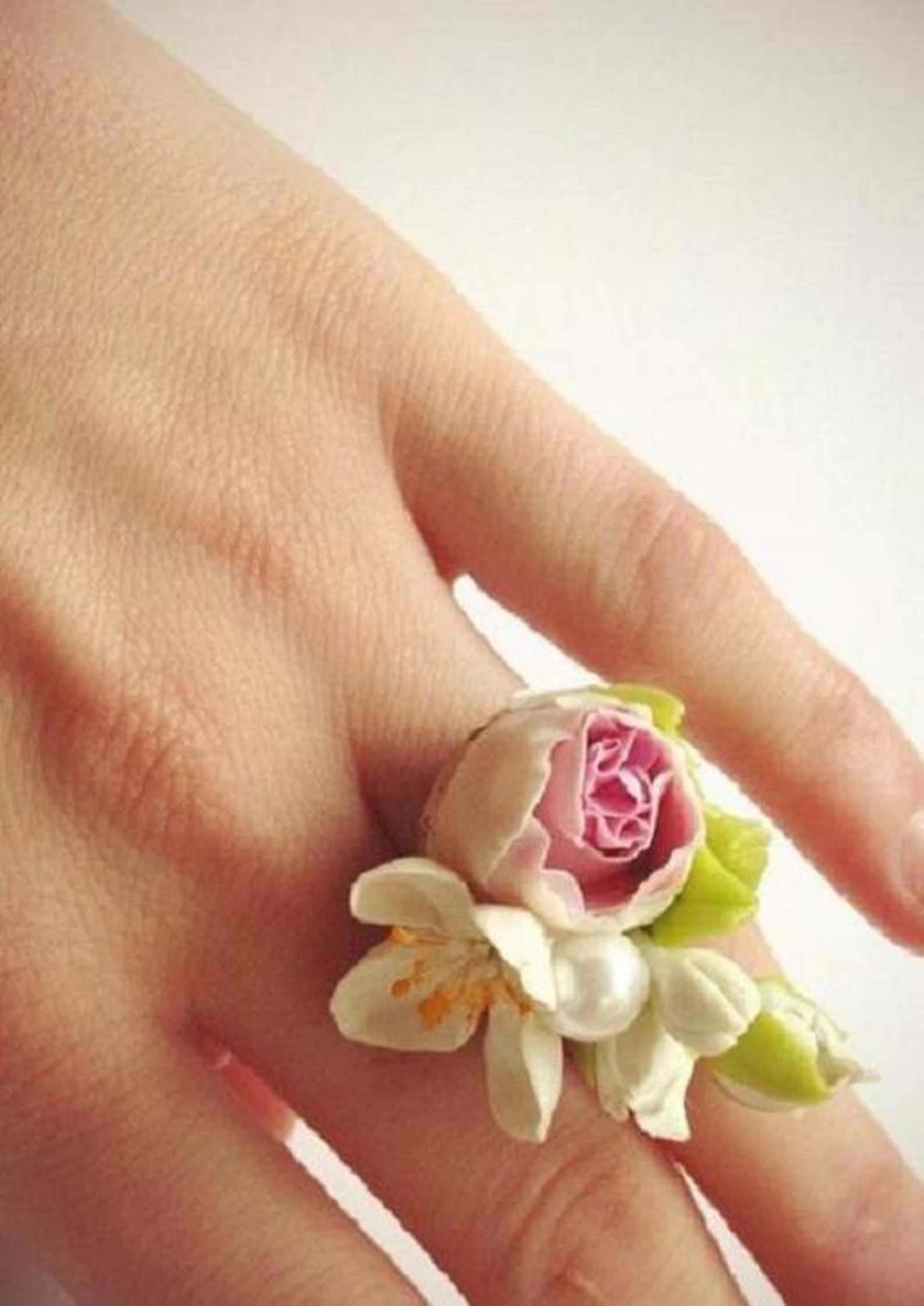 Jewelry Set With Roses Flower Wedding Women Accessories | Etsy