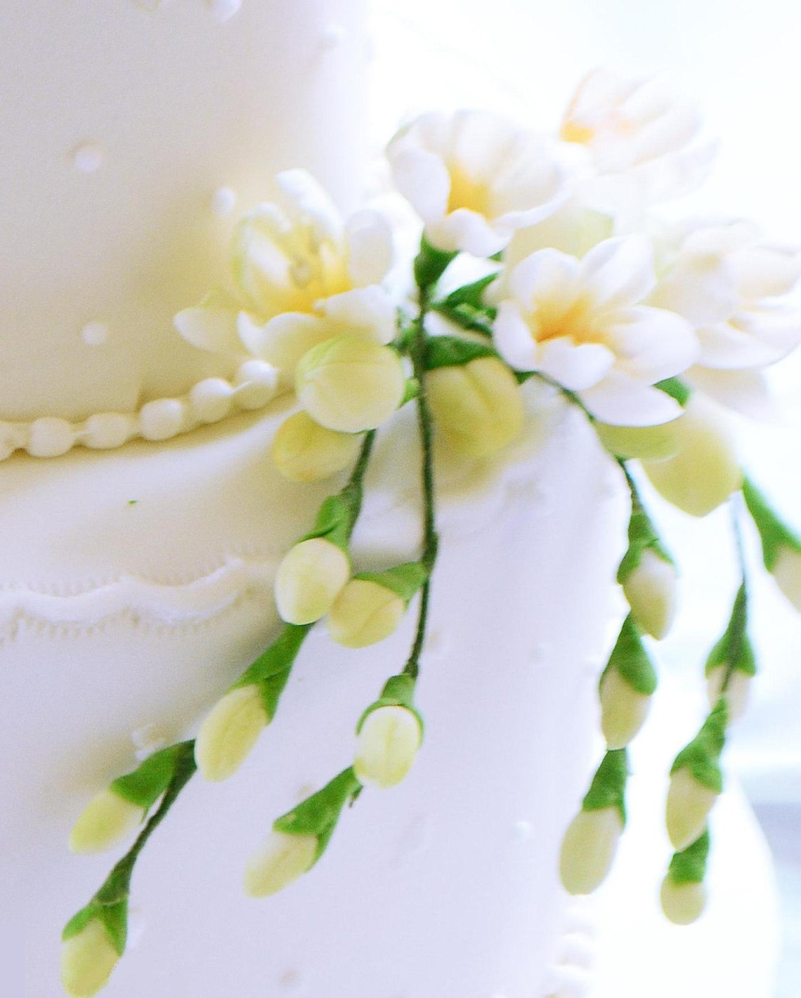 Rustic Wedding Flower Cake Topper Birthday Cake Decorations - Etsy